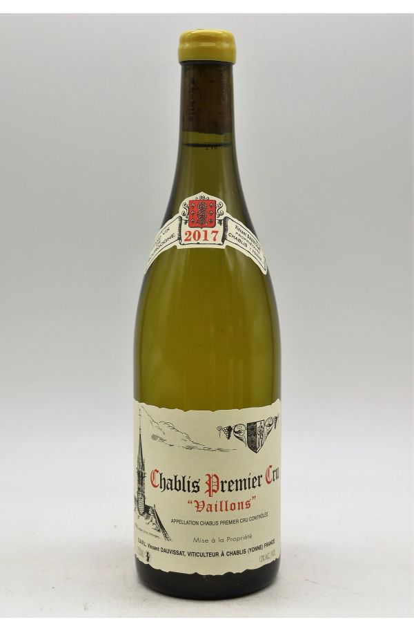 Vincent Dauvissat Chablis 1er cru Vaillons 2017