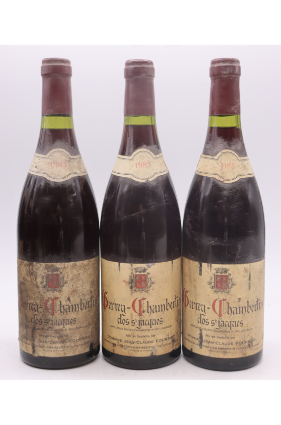 Jean Claude Fourrier Gevrey Chambertin 1er cru Clos Saint Jacques 1985