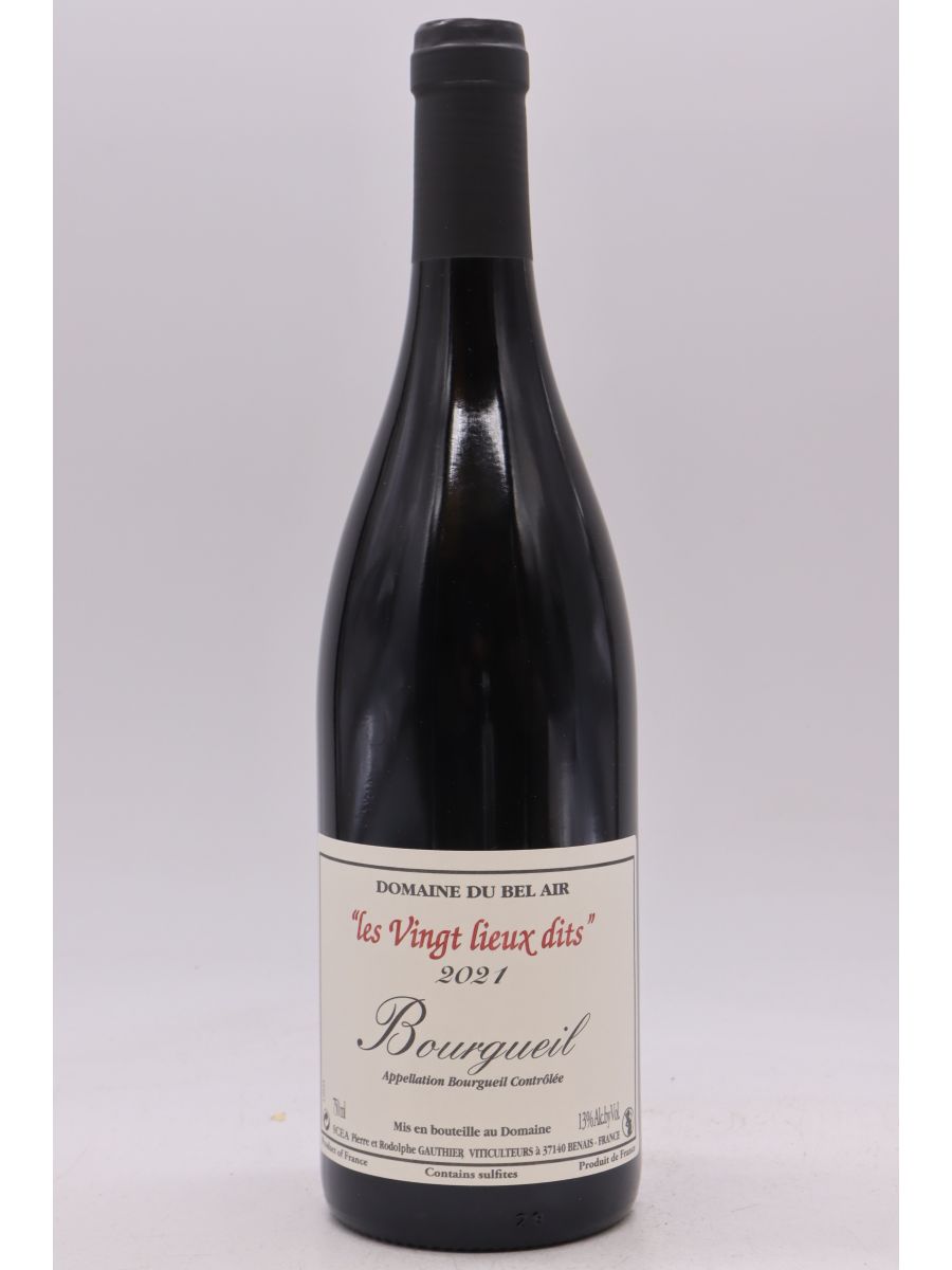 Bel Air Bourgueil Les Vingt Lieux Dits 2021