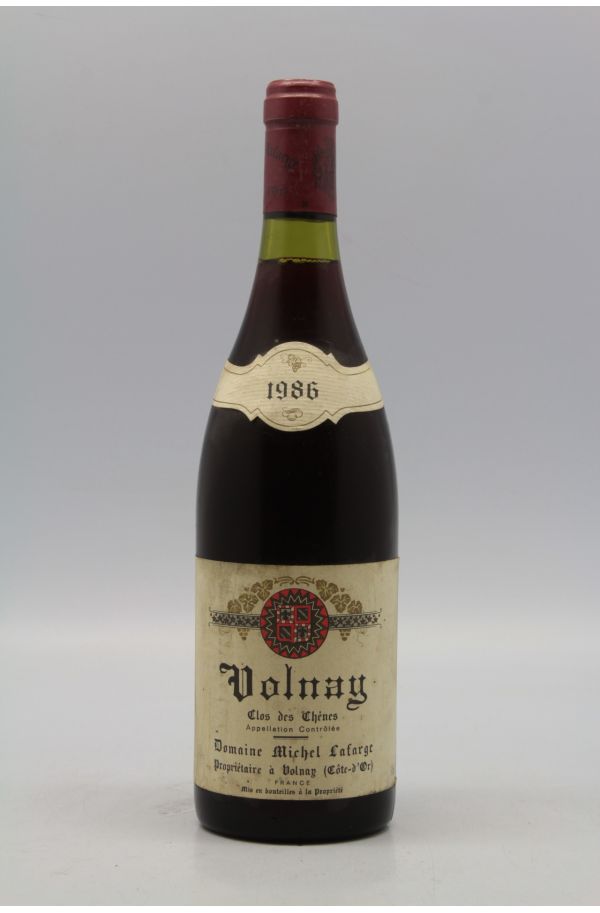 Michel Lafarge Volnay Clos des Chênes 1986