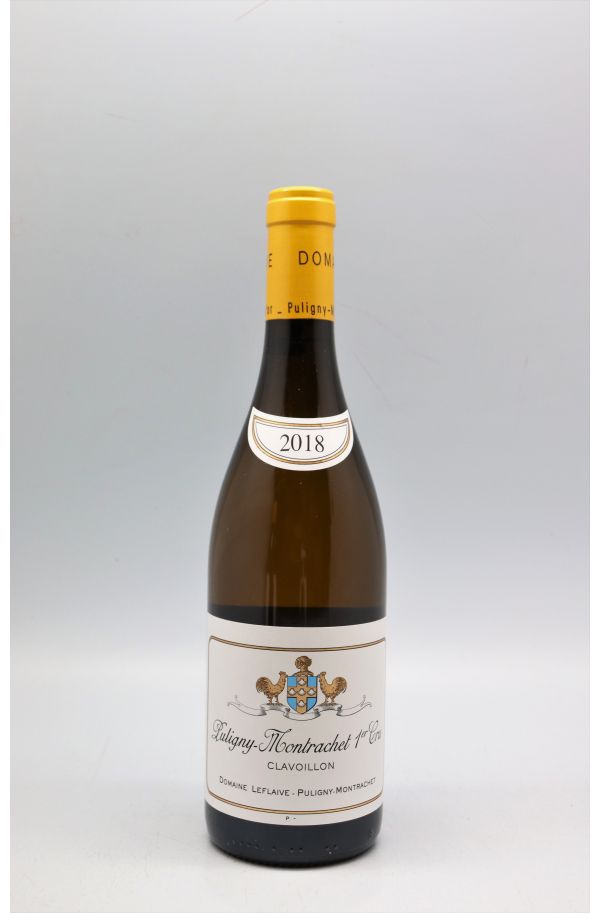 Domaine Leflaive Puligny Montrachet 1er cru Clavoillon 2018