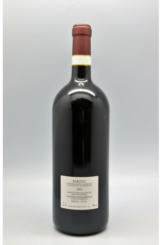 Bartolo Mascarello Barolo Artist Label 2010 Magnum