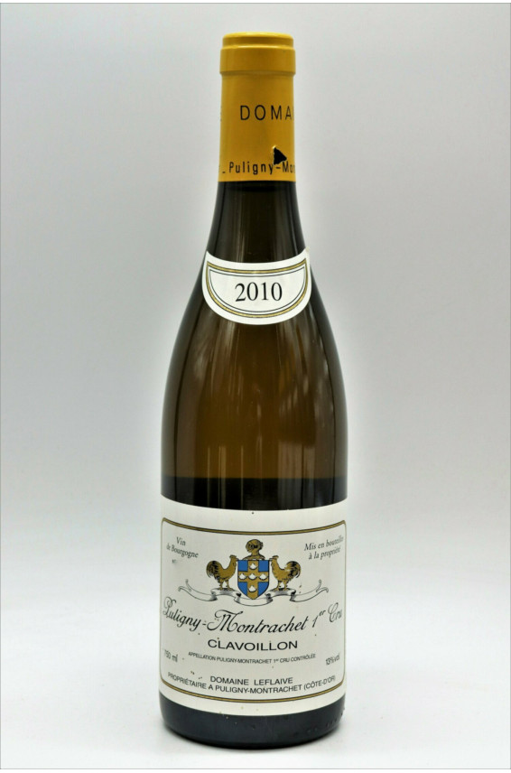 Domaine Leflaive Puligny Montrachet 1er cru Clavoillon 2010